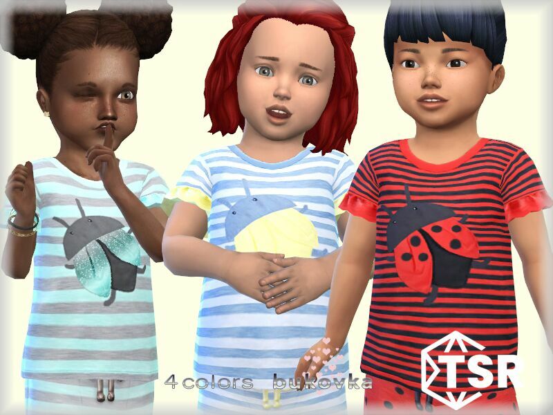 Shirt BUG By Bukovka Sims 4 CC Download