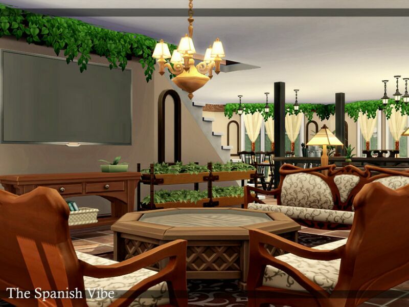 The Spanish Vibe | Nocc By Simzmora Sims 4 CC Download