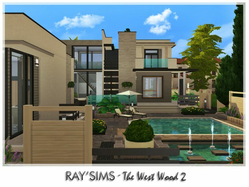 The West Wood 2 Sims 4 CC Download