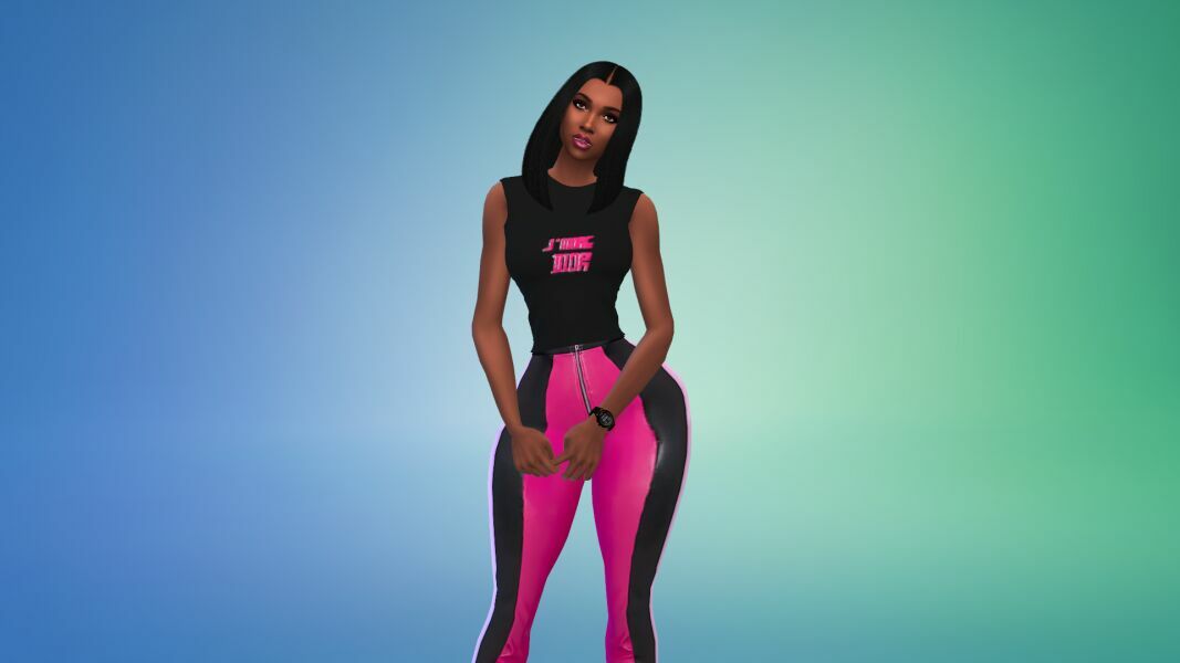 Yvonne Whitley & The “NO Flattery Curves” Body Preset By VTK Sims 4 CC ...