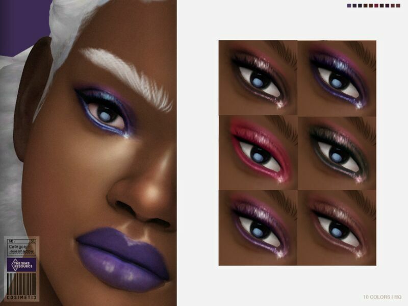 Atlantis Eyeshadow | N31 By Cosimetic Sims 4 CC Download