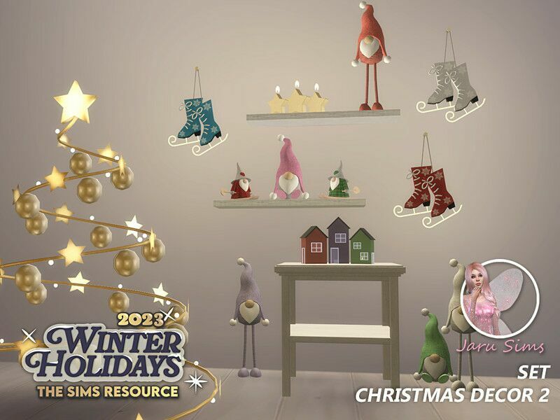 Christmas Decor 2 Sims 4 CC Download