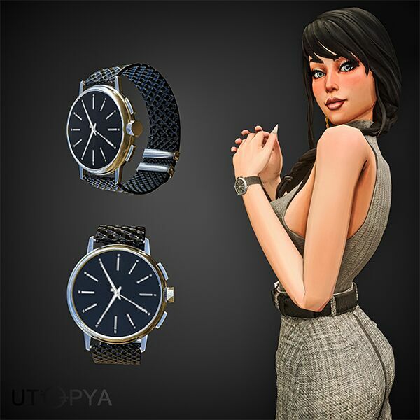 Classic Watch Sims 4 CC Download