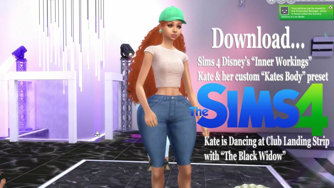 Disney’S Kate From Inner Workings & HER Custom Body Preset Free ...