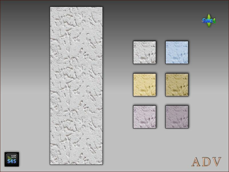 Exterior Plaster Walls Sims 4 CC Download