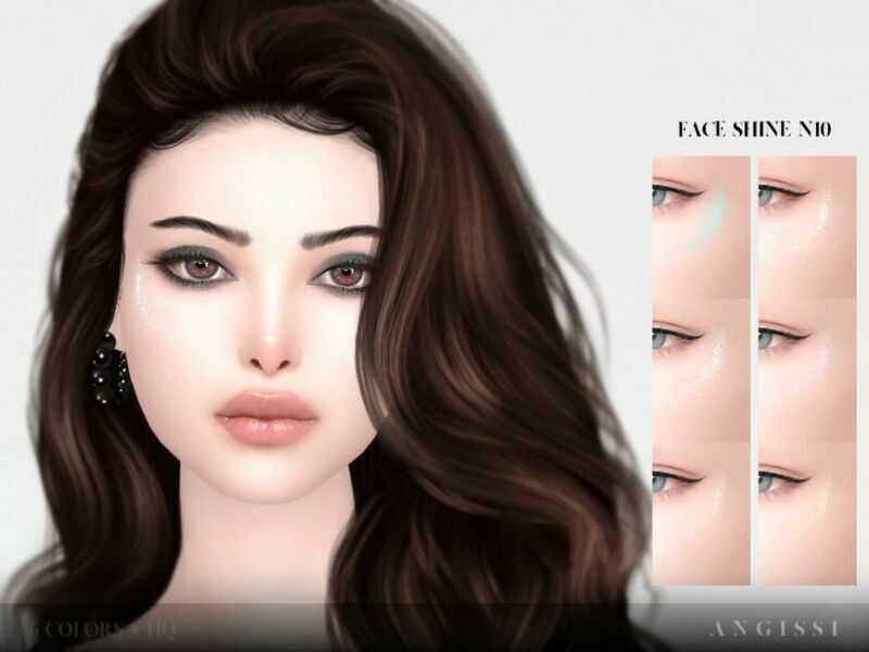 Face Shine N10 By Angissi Sims 4 CC Download