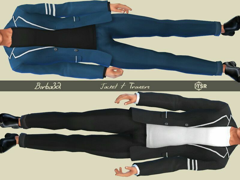 Francis Trousers By Birba32 Sims 4 CC Download