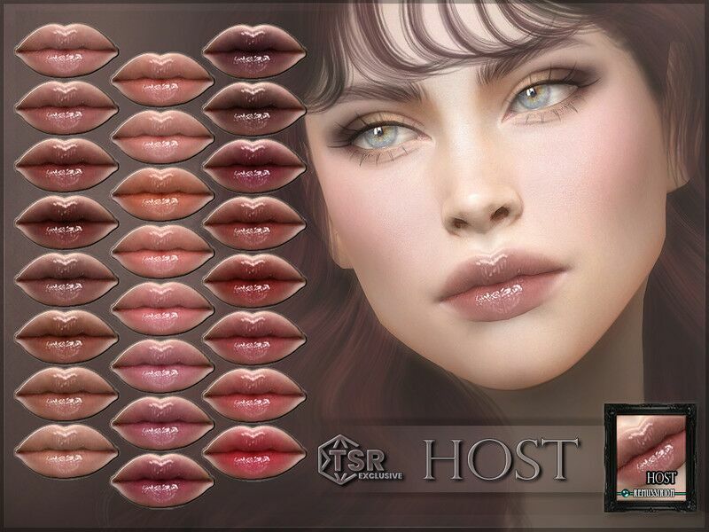 Host Lipstick Sims 4 CC Download
