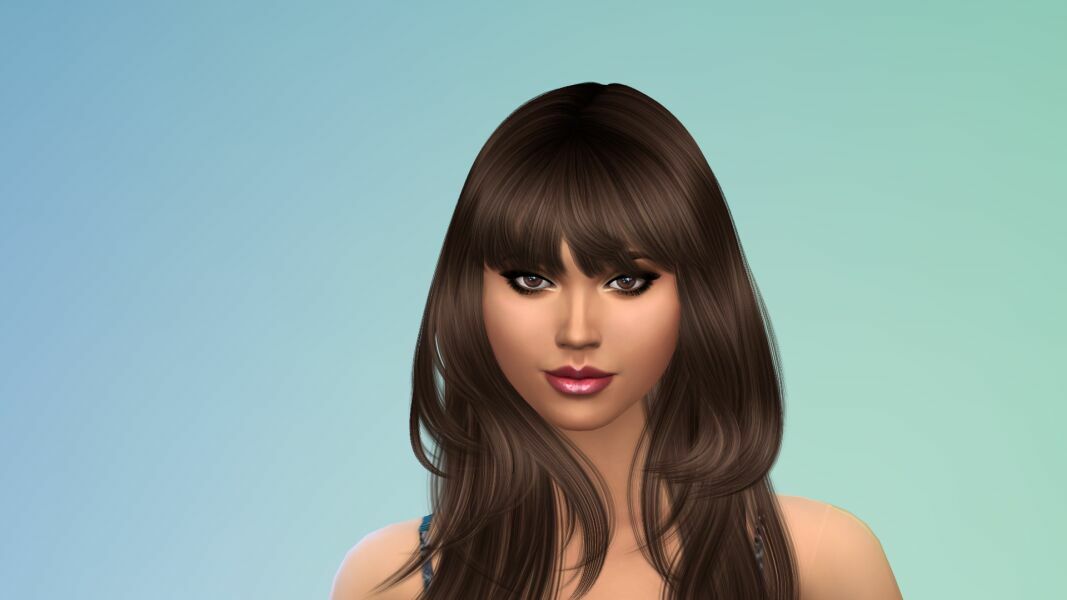 Kimberly Hendricks & “THE FIT ONE Body” Preset By VTK Sims 4 CC Download