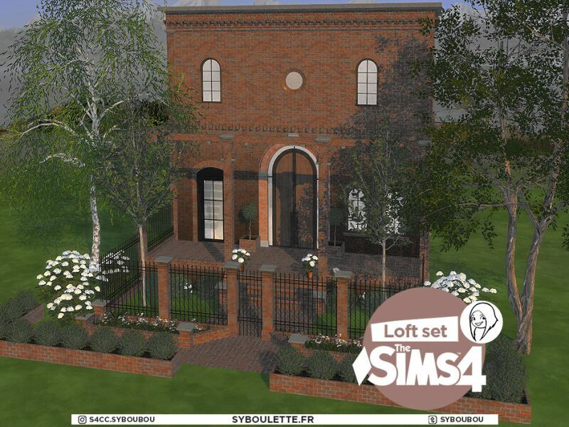 Loft SET By Syboulette Sims 4 CC Download
