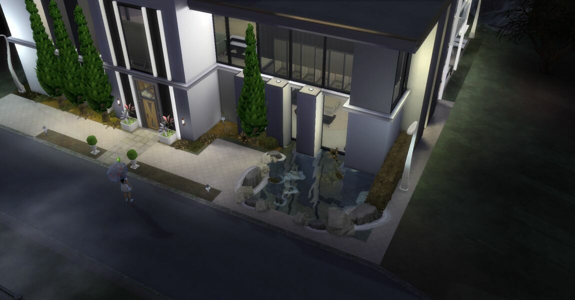Mansion In Tron Legacy(Inspired) By Emcreativesite Sims 4 CC Download