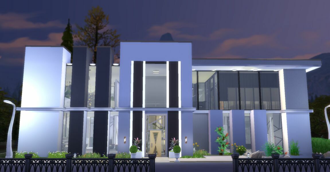 Mansion In Tron Legacy(Inspired) By Emcreativesite Sims 4 CC Download