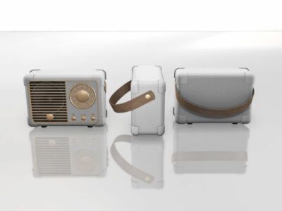 Mini Radio By Lapanemona Sims 4 CC Download