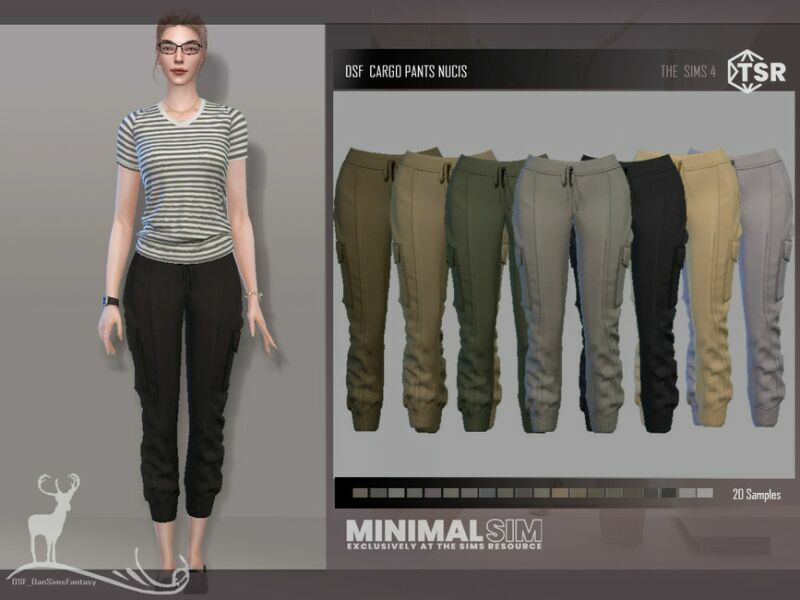 Minimalsim/ Cargo Pants Nucis By Dansimsfantasy Sims 4 CC Download