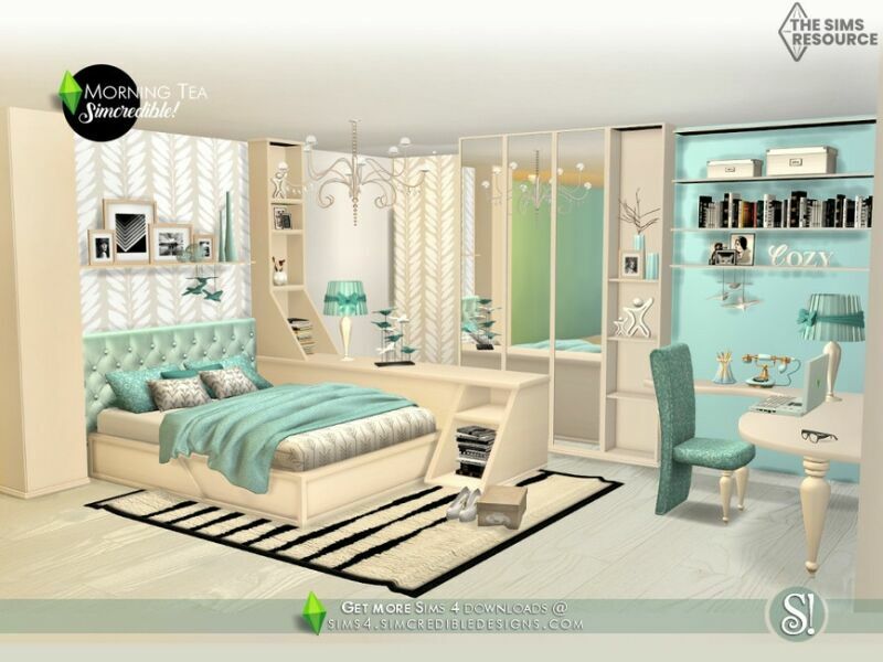 Morning TEA [WEB Transfer] By Simcredible! Sims 4 CC Download