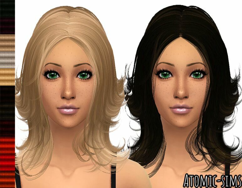Newsea YU135 Evonne Retexture By Atomic-Sims Sims 4 CC Download
