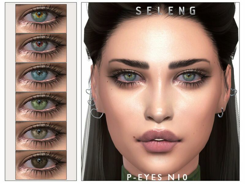 P-Eyes N10 [Patreon] By Seleng Sims 4 CC Download