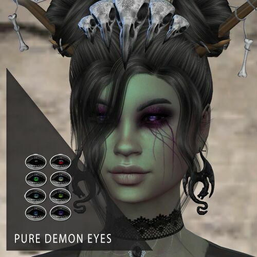 Pure Demon Eyes By Moonsongpixie Sims 4 CC Download