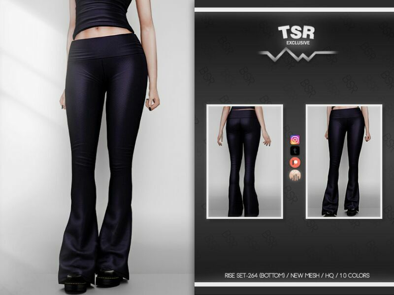 Rise SET-264 (Bottom) BD791 By Busra-Tr Sims 4 CC Download