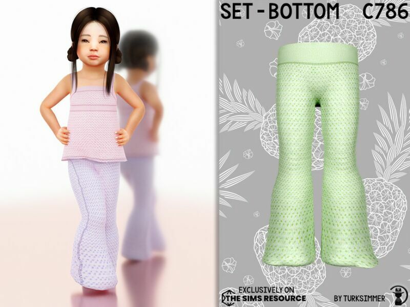 Set-Bottom C786 By Turksimmer Sims 4 CC Download