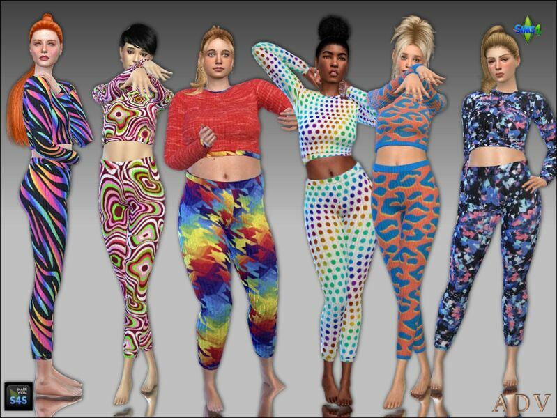 Sportswear For Adults Sims 4 CC Download