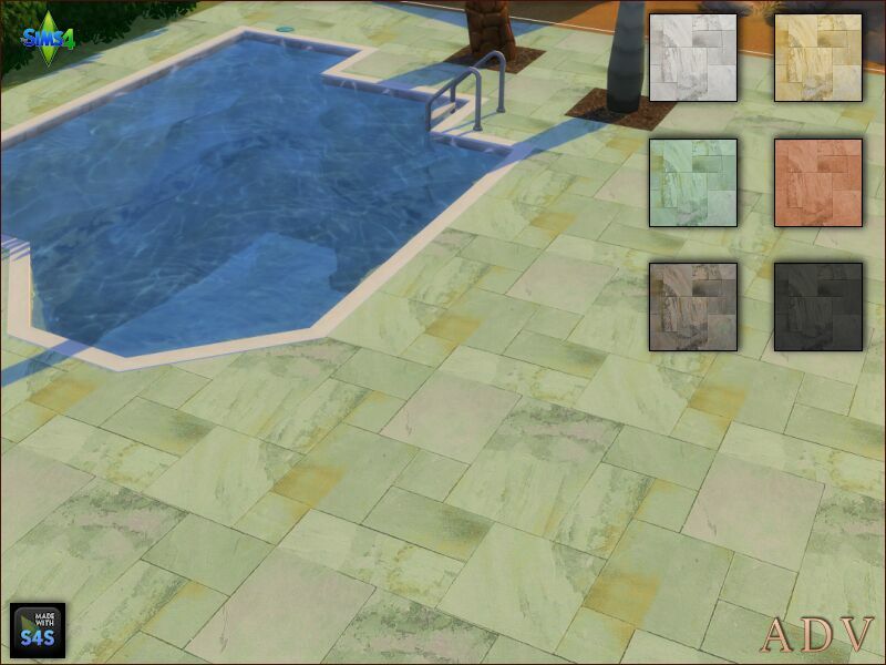 Stone Slabs Sims 4 CC Download