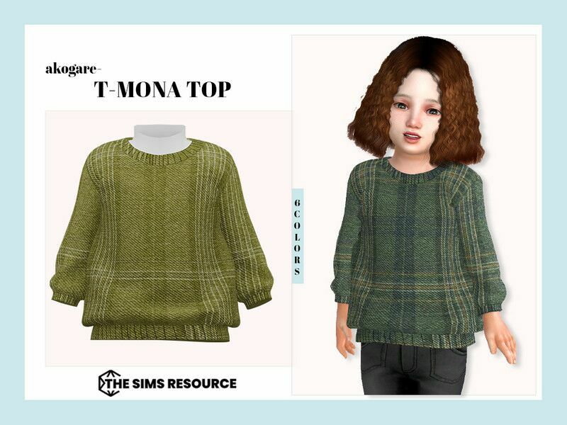 T-Mona TOP Sims 4 CC Download