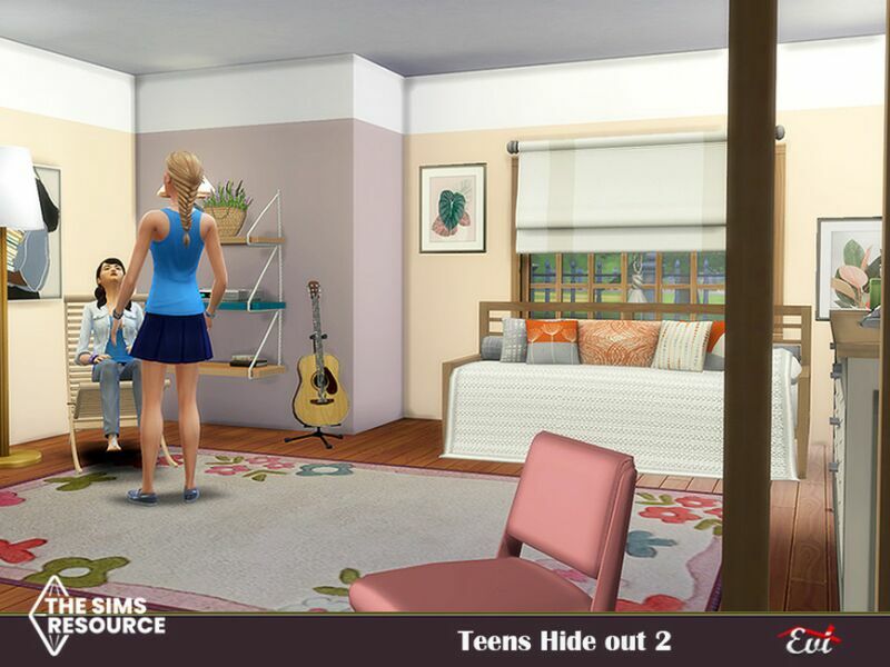 Teens Hide OUT 2 By EVI Sims 4 CC Download