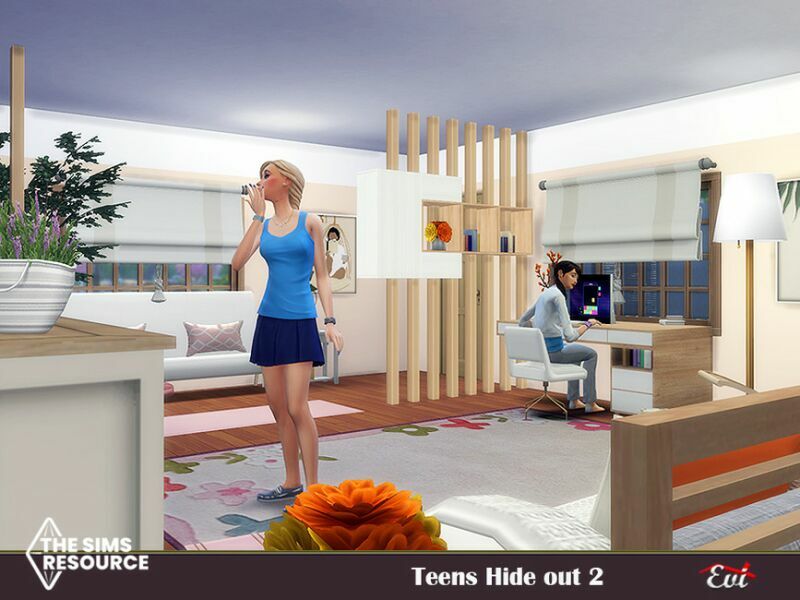 Teens Hide OUT 2 By EVI Sims 4 CC Download