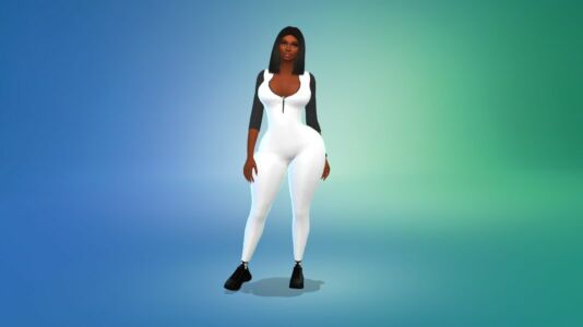 The Influencer Full Body Jumpsuit By VTK By VTK Sims 4 CC Download