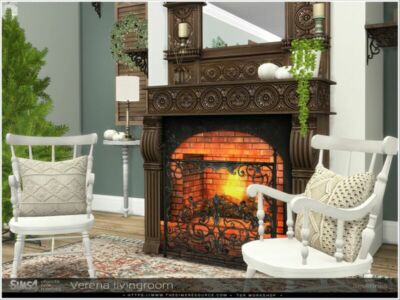 Verena Livingroom By Severinka_ Sims 4 CC Download
