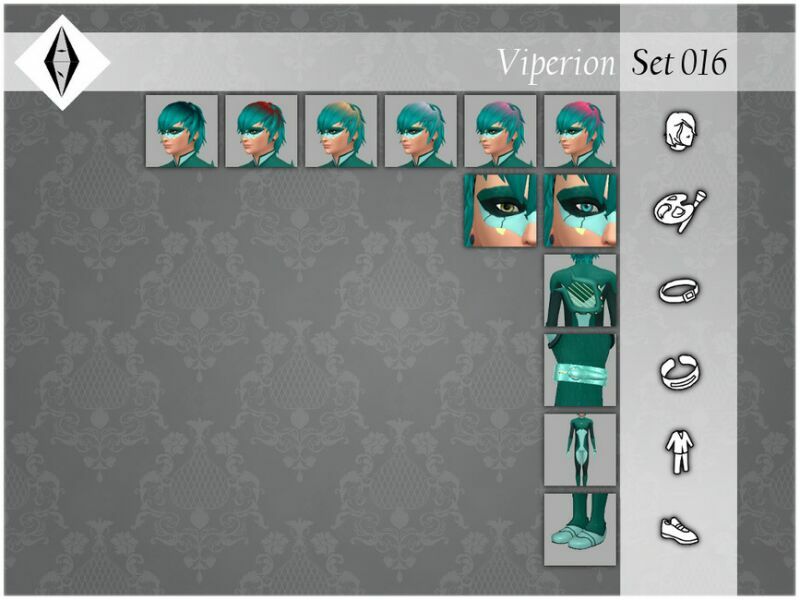 Viperion – SET016 By Aleniksimmer Sims 4 CC Download