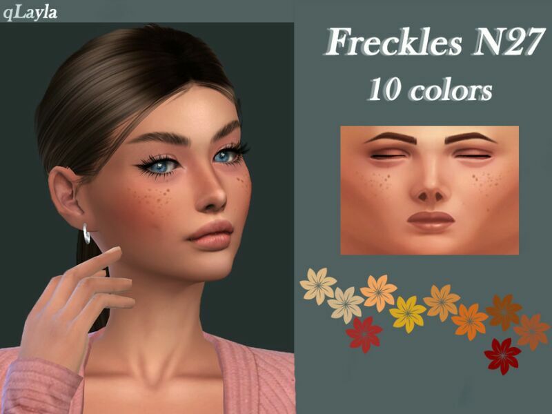 Freckles N27 By Qlayla Sims 4 CC Download