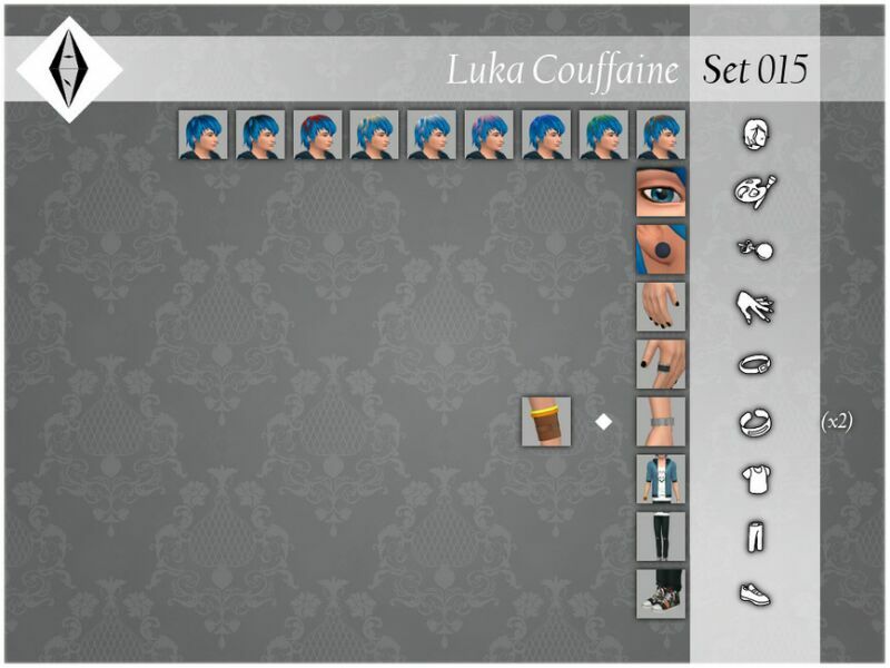 Luka Couffaine – SET015 By Aleniksimmer Sims 4 CC Download