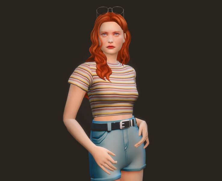 MAX Mayfield (Sadie Sink) By Monosims Sims 4 CC Download