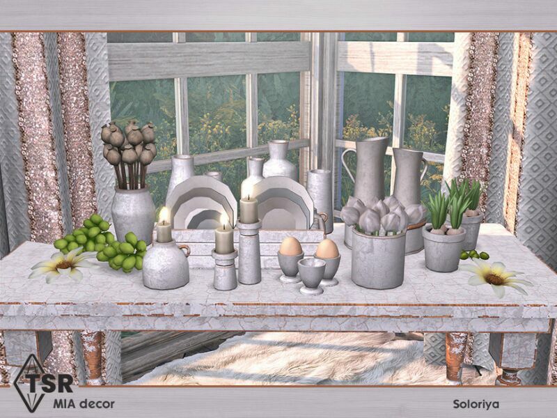MIA Decor By Soloriya Sims 4 CC Download