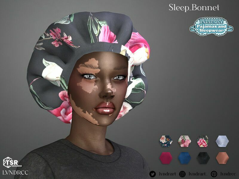 Sleep Bonnet Sims 4 CC Download