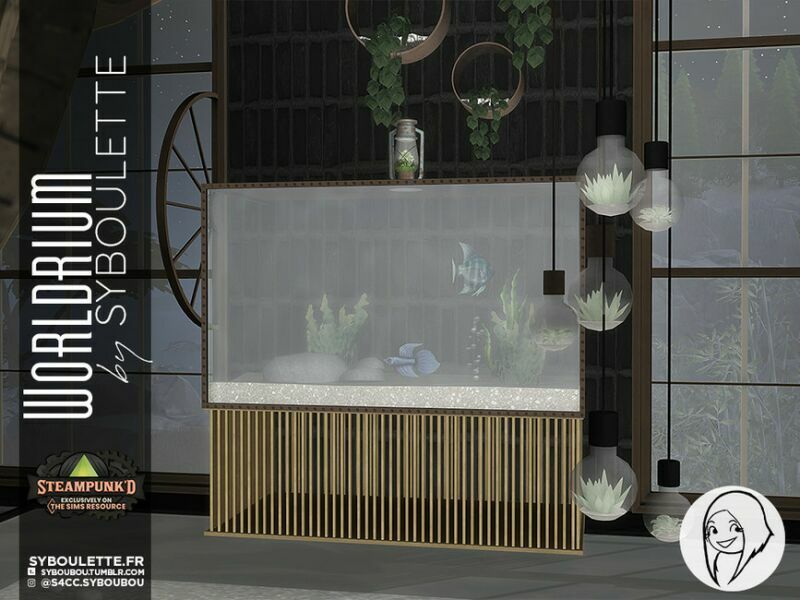Steampunked – Worldrium – Scripted – Part 2 By Syboubou Sims 4 CC Download