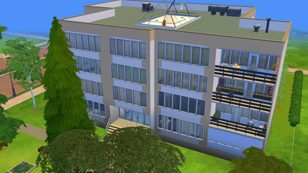 Brgttm’S Hungarian Panel Flat By Brgttm Sims 4 CC Download