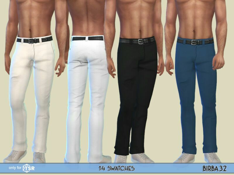 Cesar Pants By Birba32 Sims 4 CC Download