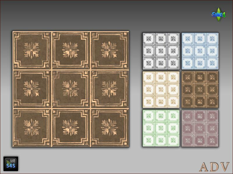 Floor Tiles Sims 4 CC Download