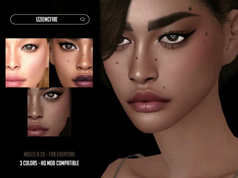 Moles N.20 By Izziemcfire Sims 4 CC Download