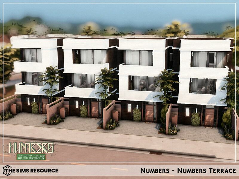Numbers – Numbers Terrace Sims 4 CC Download