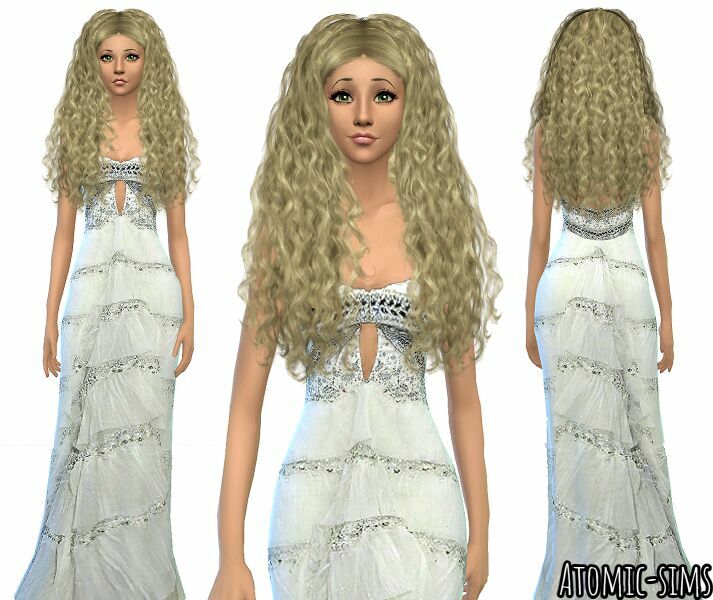 Simchic Armani White Jeweled Gown Conversion By Atomic-Sims Sims 4 CC ...