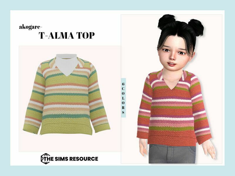 T-Alma TOP Sims 4 CC Download