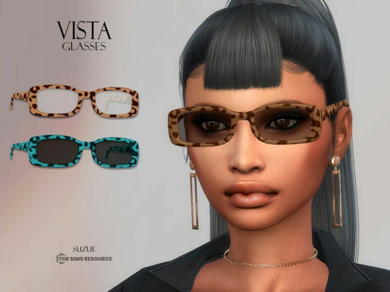 Vista Glasses By Suzue Sims 4 CC Download