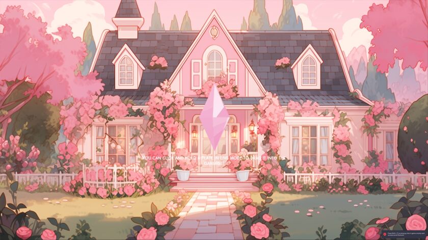 🌸 Pink & Dreamy Loading Screens 🌸 Sims 4 CC Download