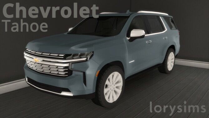 2021 Chevrolet Tahoe Sims 4 CC Download