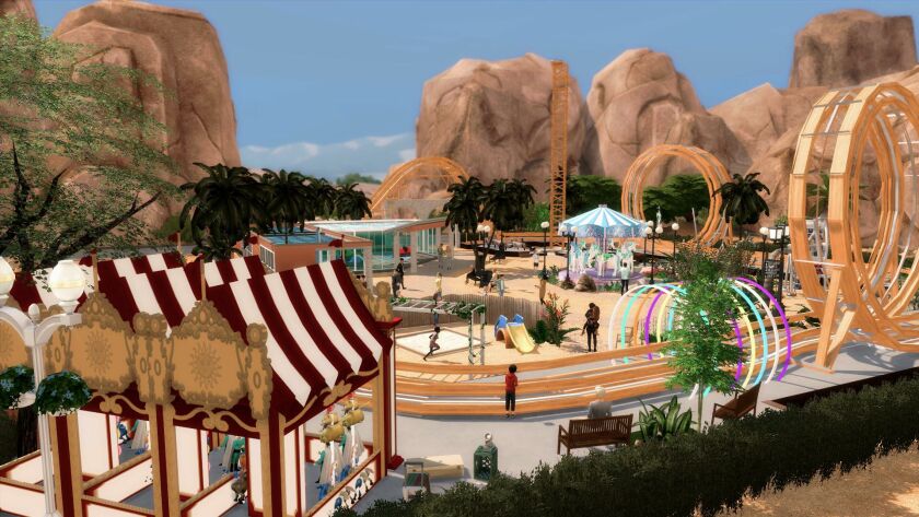 Antum Park |CC By Mrsbarbiex3 Sims 4 CC Download