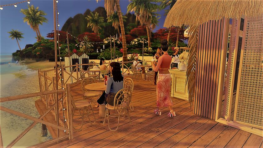 Beach BAR CAN NOW BE Downloaded From MY Patreon Sims 4 CC Download